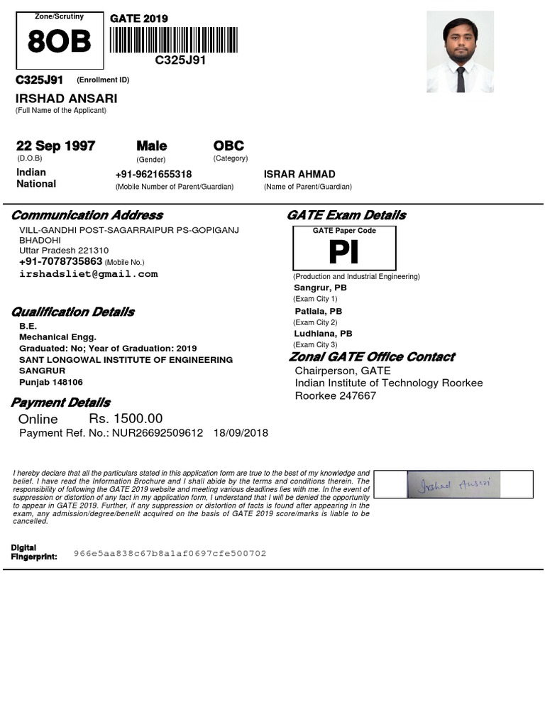 TCS Hiring Declaration | PDF | Science And Technology