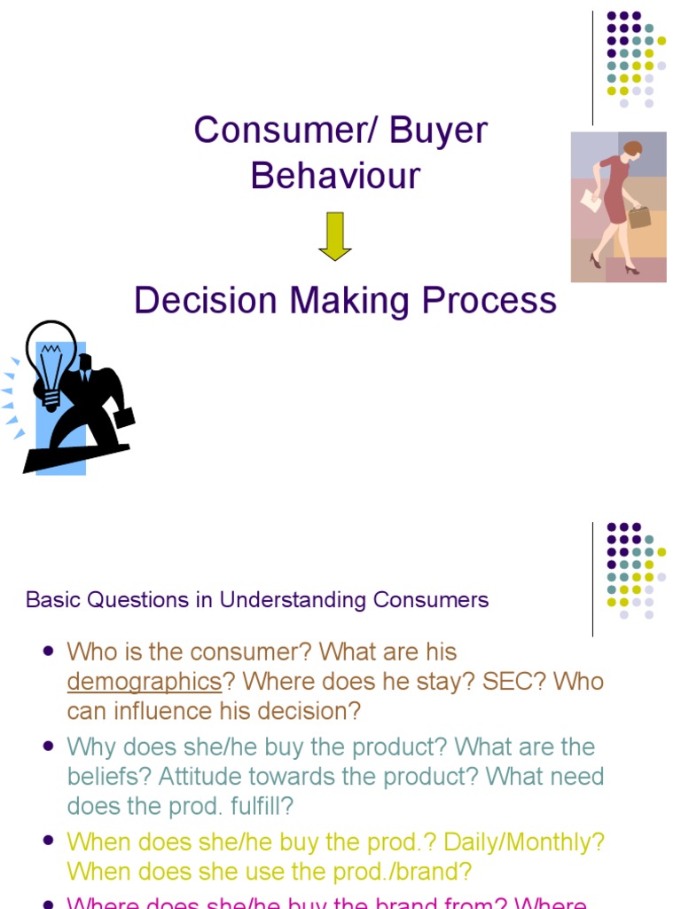 Understanding Consumer Behaviour | PDF | Perception | Consumer Behaviour