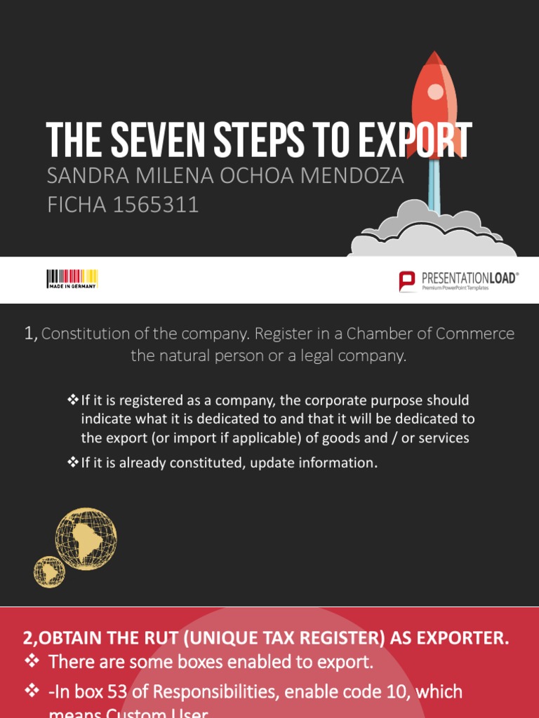 The Seven Steps To Export | PDF | Exports | Customs