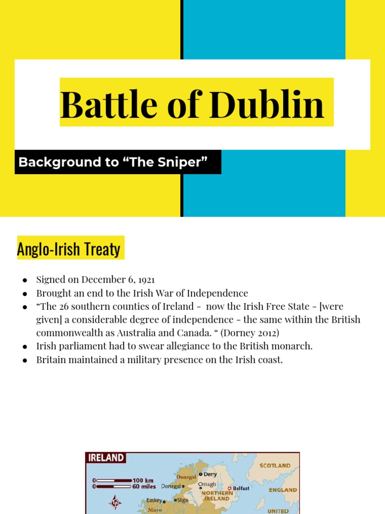 Battle of Dublin: 1922 Conflict Overview | PDF