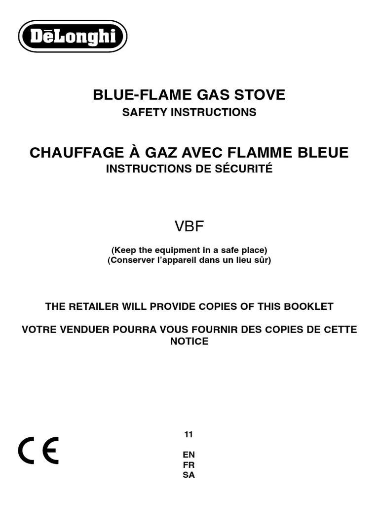 Blue Flame Gas Stove Safety Instructions Pdf Stove Gases