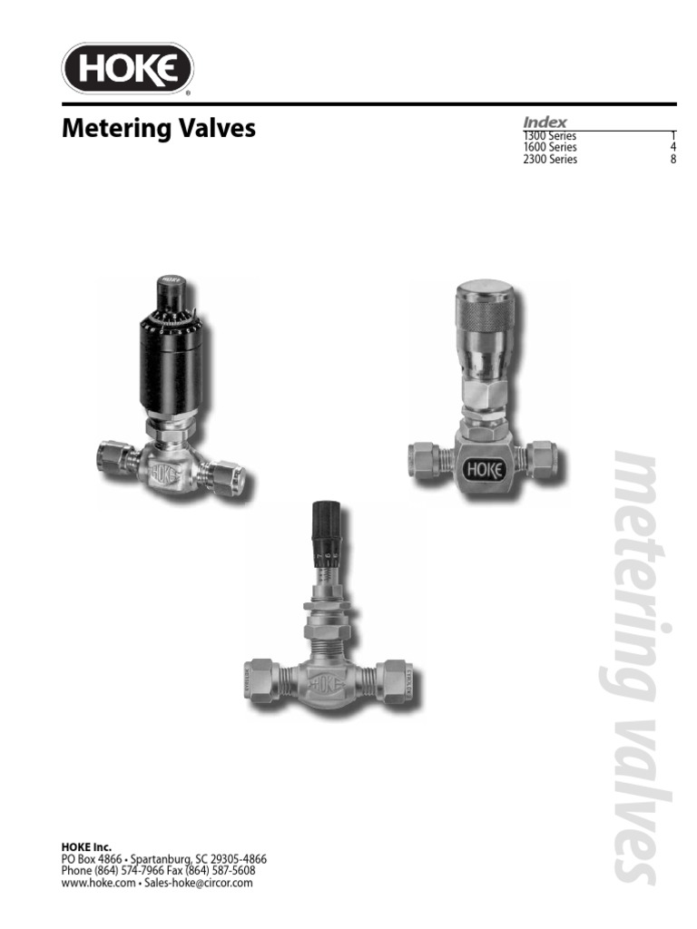 Metering Valve Contruccion | PDF | Valve | Mechanical Engineering