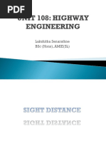 Group 3 DESIGN CRITERIA FOR HIGHWAYS AND RAILWAYS | PDF | Lane | Road
