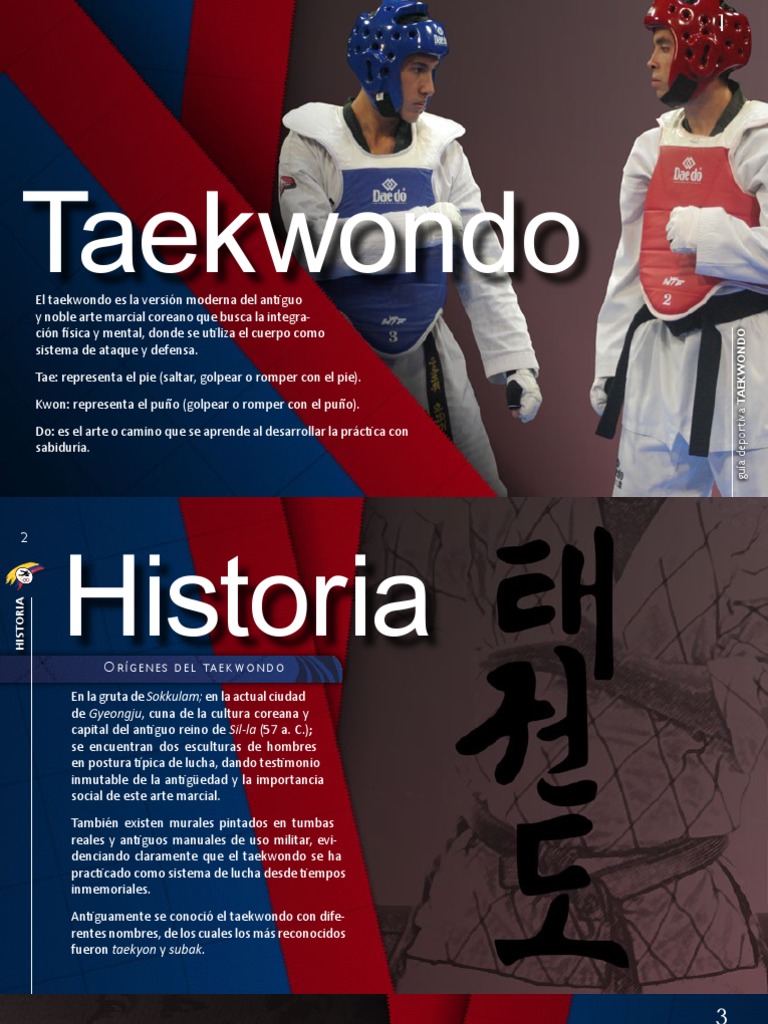 Taekwondo PDF | PDF | Taekwondo | Deportes
