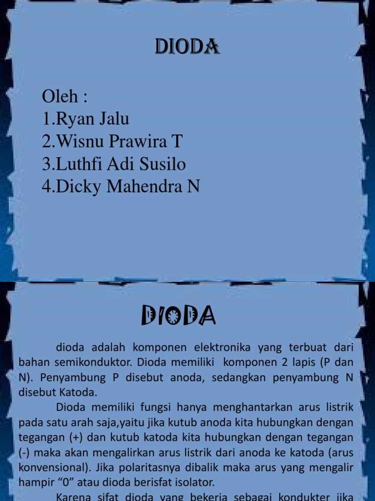 DIODA | PDF | Metode & Bahan Ajar | Sains & Matematika