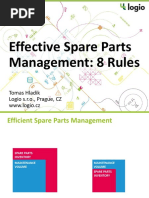 Spare Part Management | PDF | Inventory | Mechanical Engineering