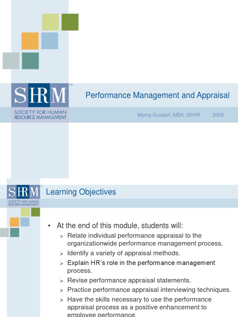 Performance Management PPT 2019 | PDF | Performance Management ...