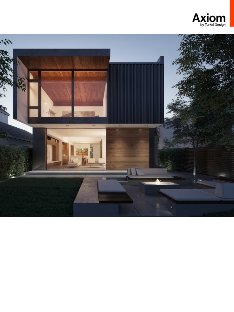 The Axiom Series: Introducing a Line of Prefabricated Home Designs from ...