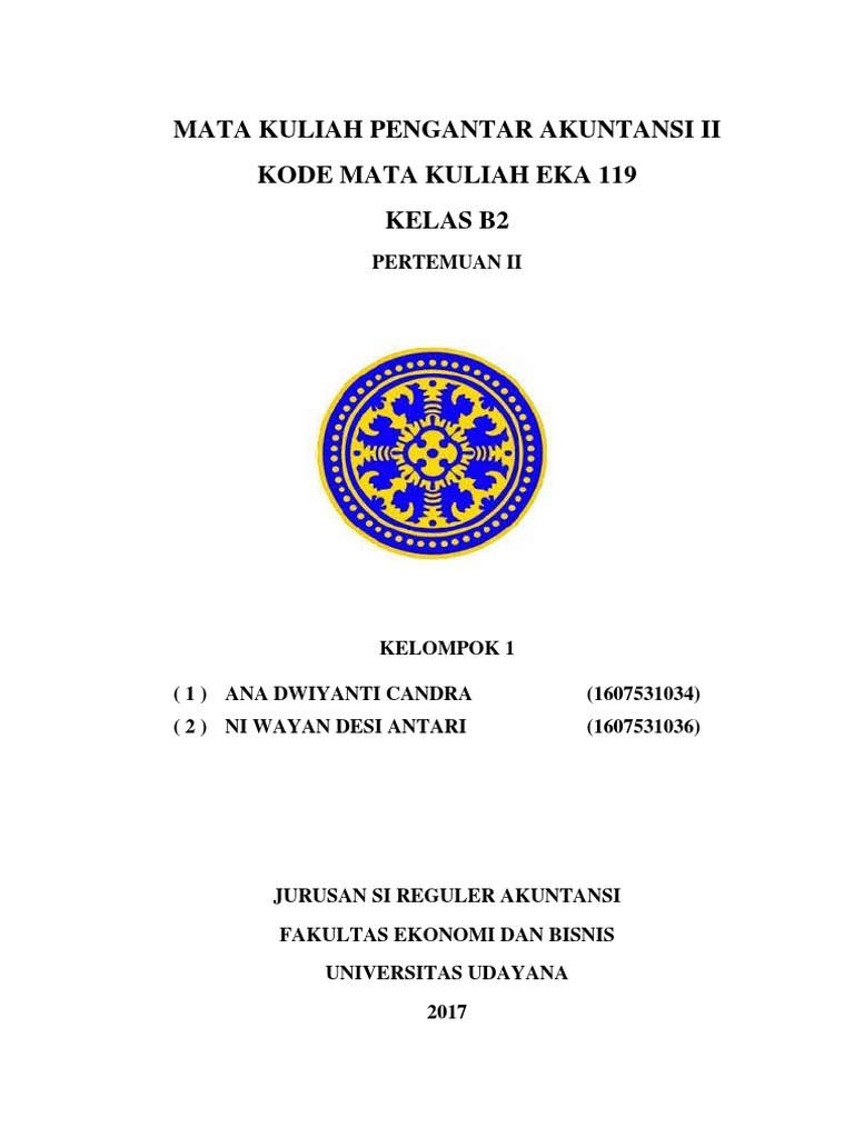 Cover Makalah P.ak Sap 1 | PDF