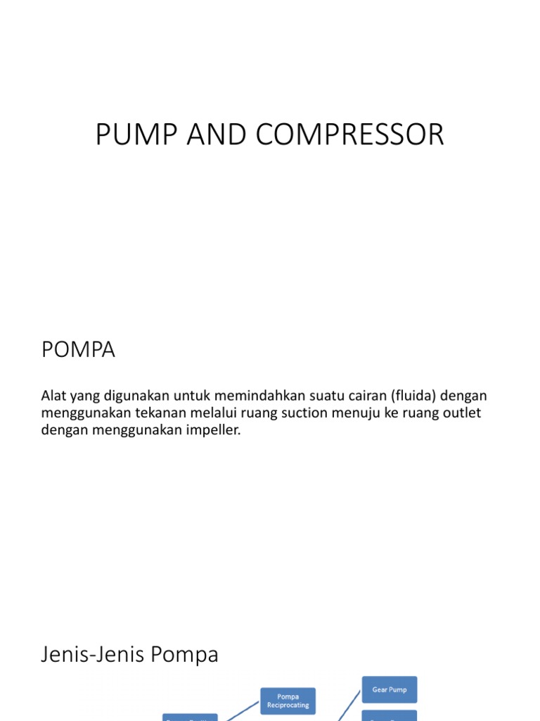 PUMP AND COMPRESSOR 1 + Visio | PDF