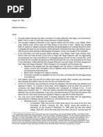 Sosia - Memo 1 | PDF | National Security | Law Enforcement