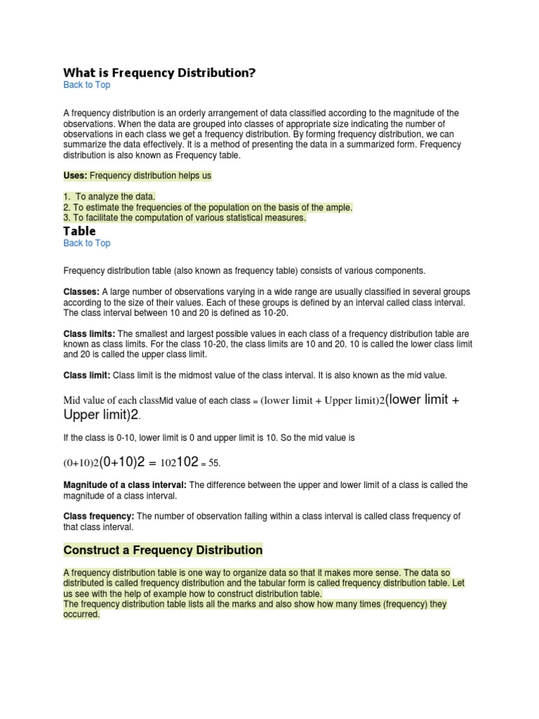 Statistics Formula (Grouped Data) | PDF | Histogram | Probability ...