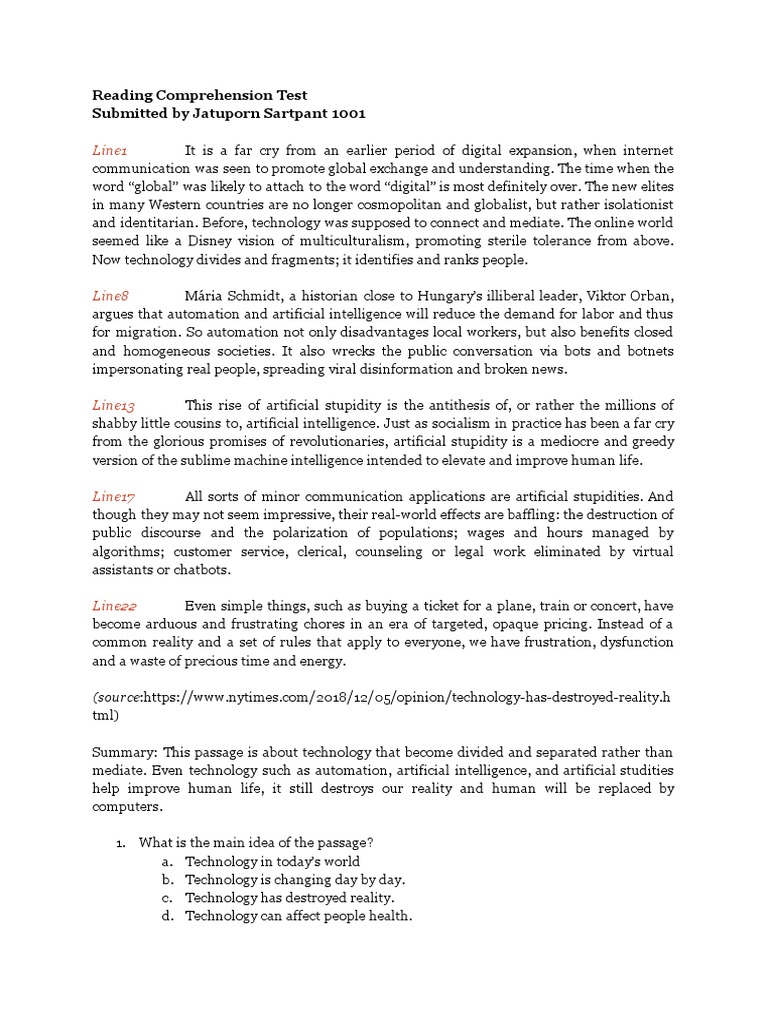 AI's Impact on Society and Reality | PDF | Artificial Intelligence ...