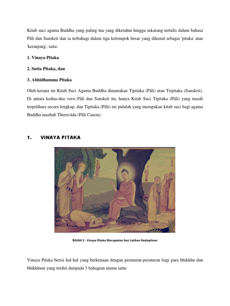 Kitab Suci Agama Buddha | PDF