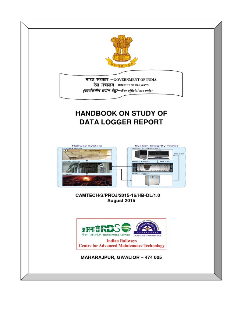 Handbook On Study of Data Logger Reports | PDF | Backup | Telecommunication
