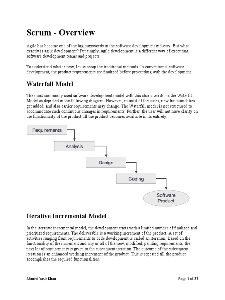 Scrum 1549370984 | PDF | Scrum (Software Development) | Agile Software ...