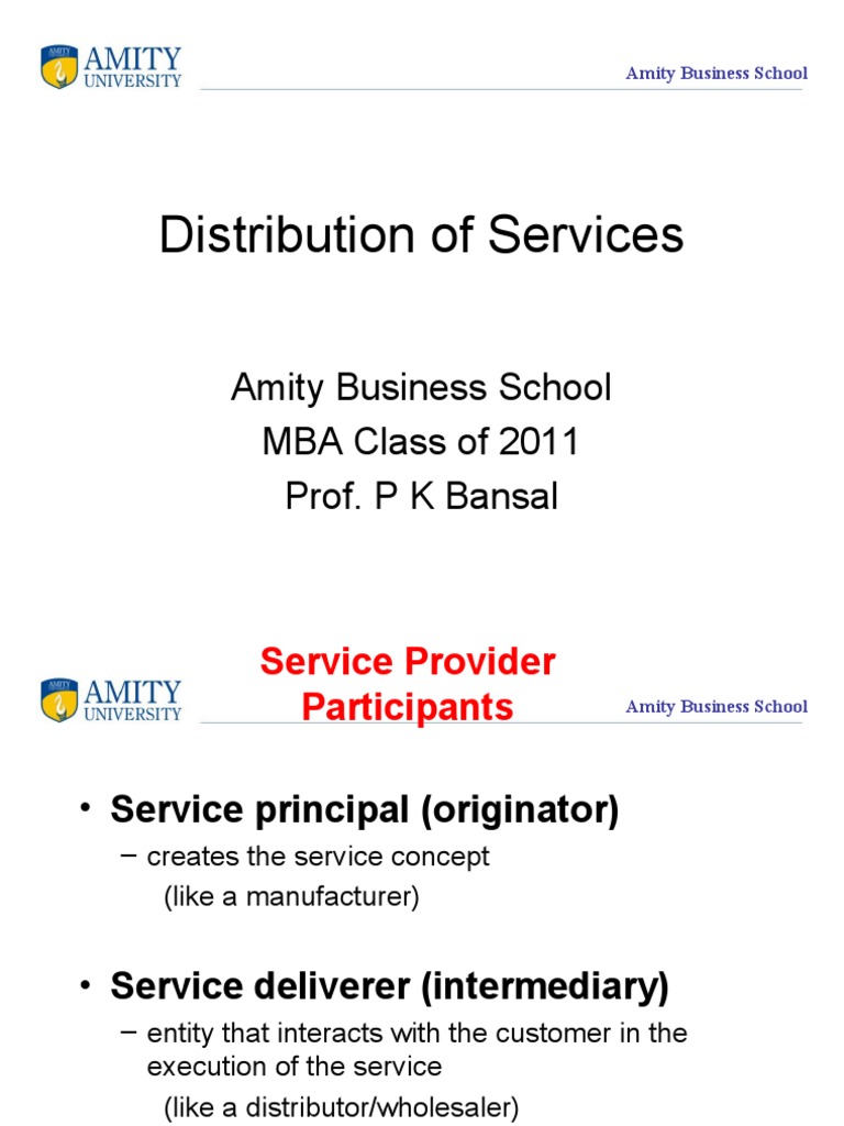 Service Distribution Strategies in MBA Programs | PDF | Franchising ...
