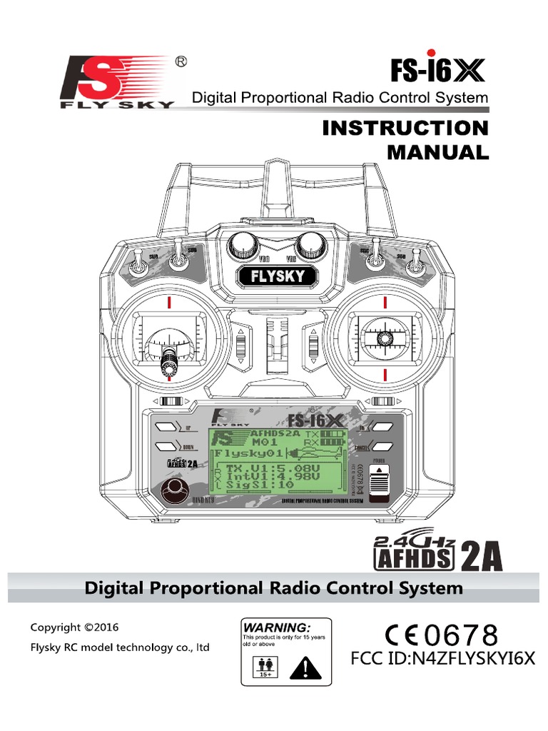 FS-i6X User Manual PDF | PDF