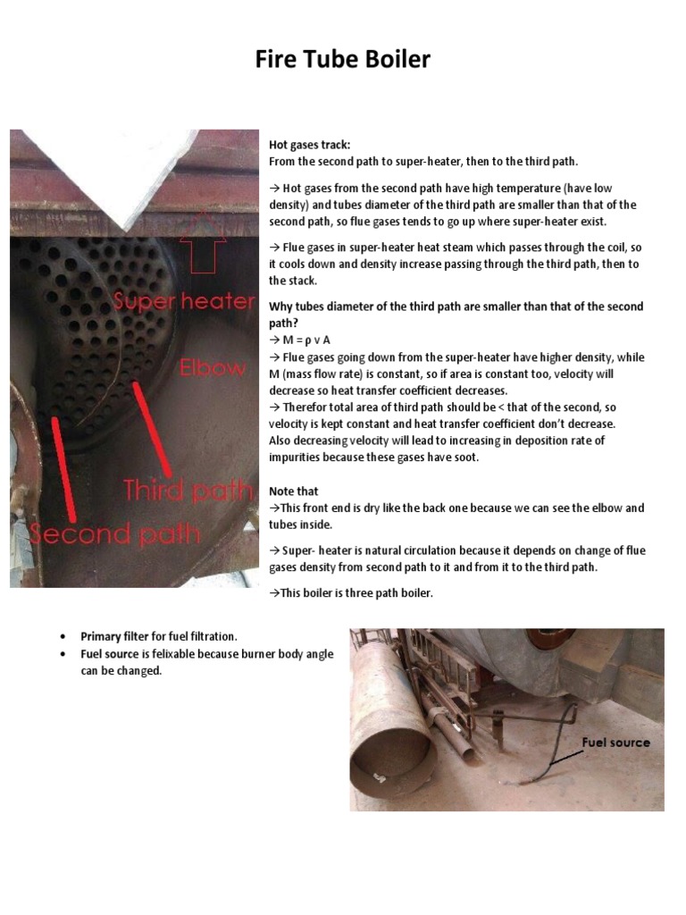 Fire Tube Boiler | PDF | Boiler | Steam