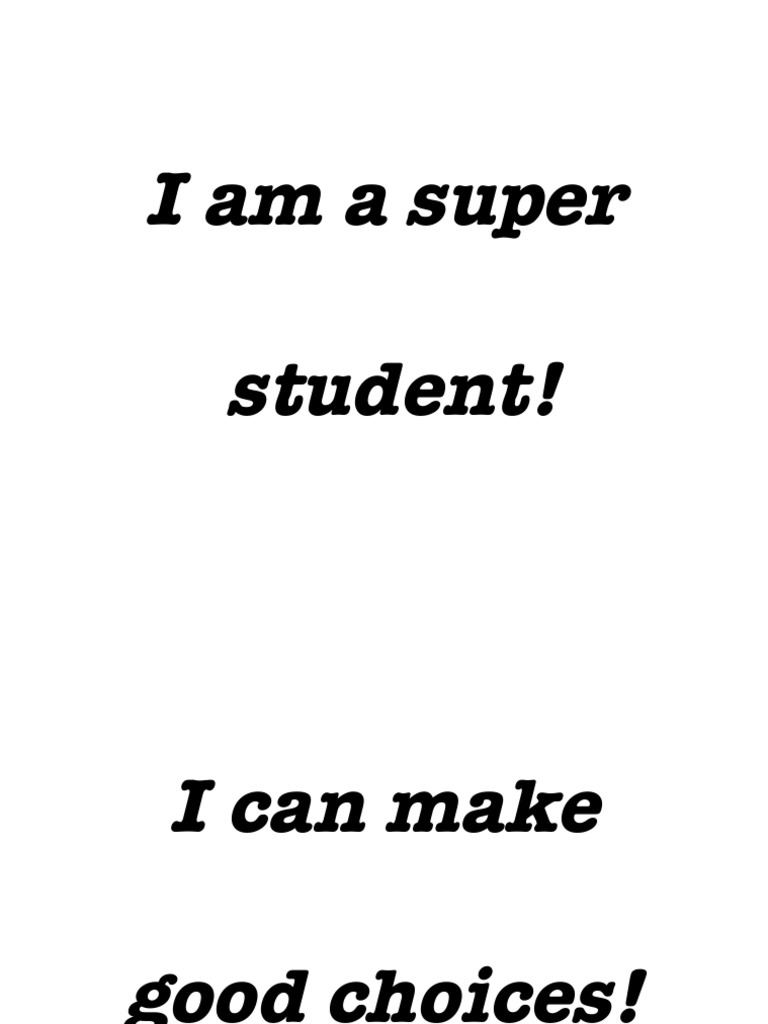 I Am A Super | PDF