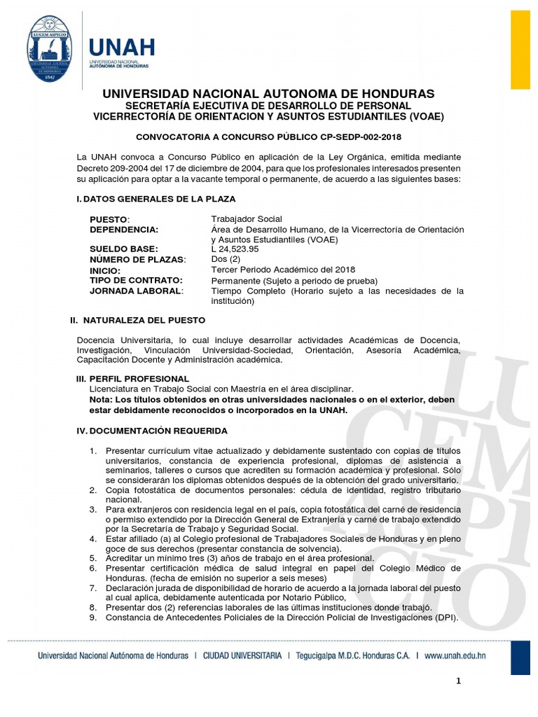 VOAE Trabajador Social | PDF | Trabajo Social | Planificación
