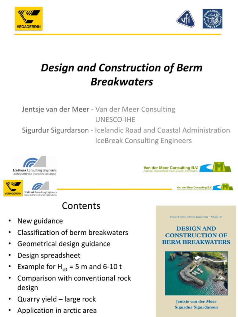Berm Breakwaters | PDF | Civil Engineering | Nature
