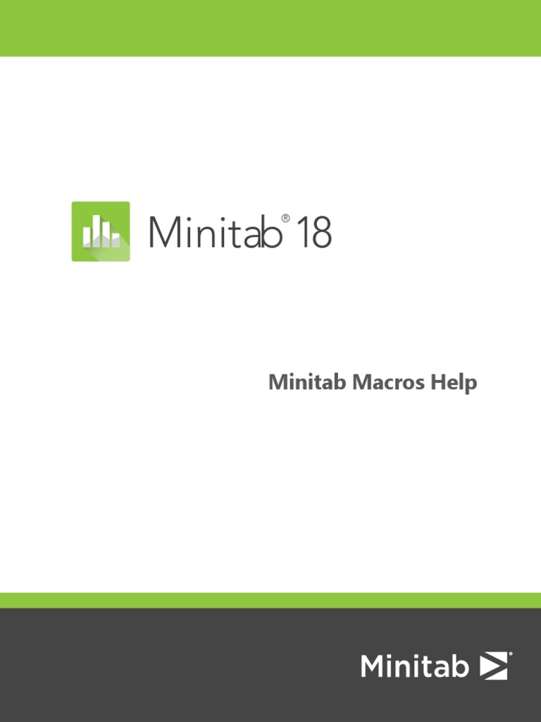 Minitab Macros | PDF | Variable (Computer Science) | Computer File