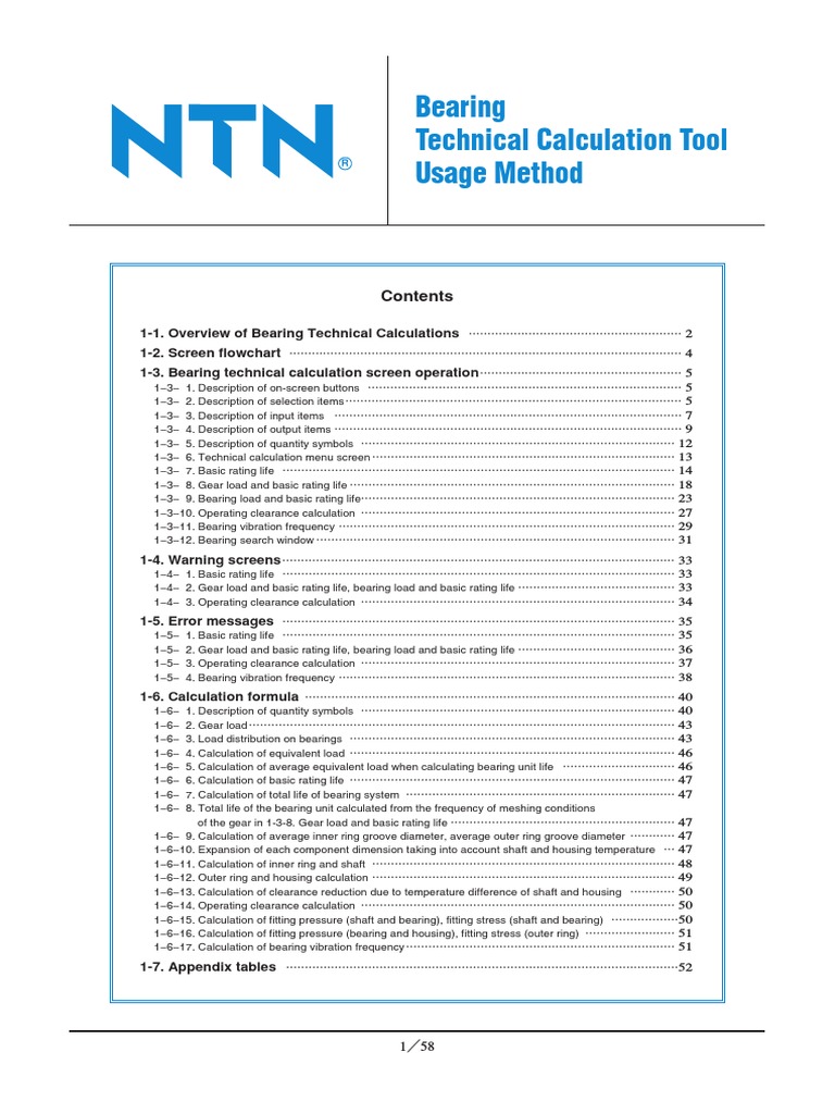 Ecalc Manual PDF | PDF | Bearing (Mechanical) | Gear