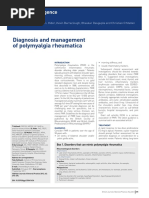 Management - Polymyalgia Rheumatica - CKS - NICE | PDF | Osteoporosis | Medical Specialties