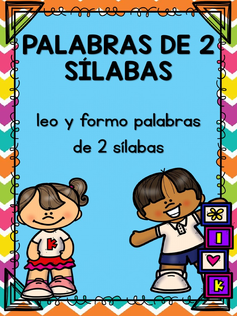 Leo y Formo Palabras de 2 Sílabas PDF | PDF