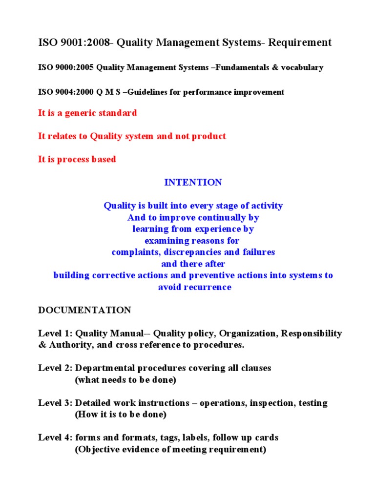 A Comprehensive Overview of ISO 9001 Quality Management System ...