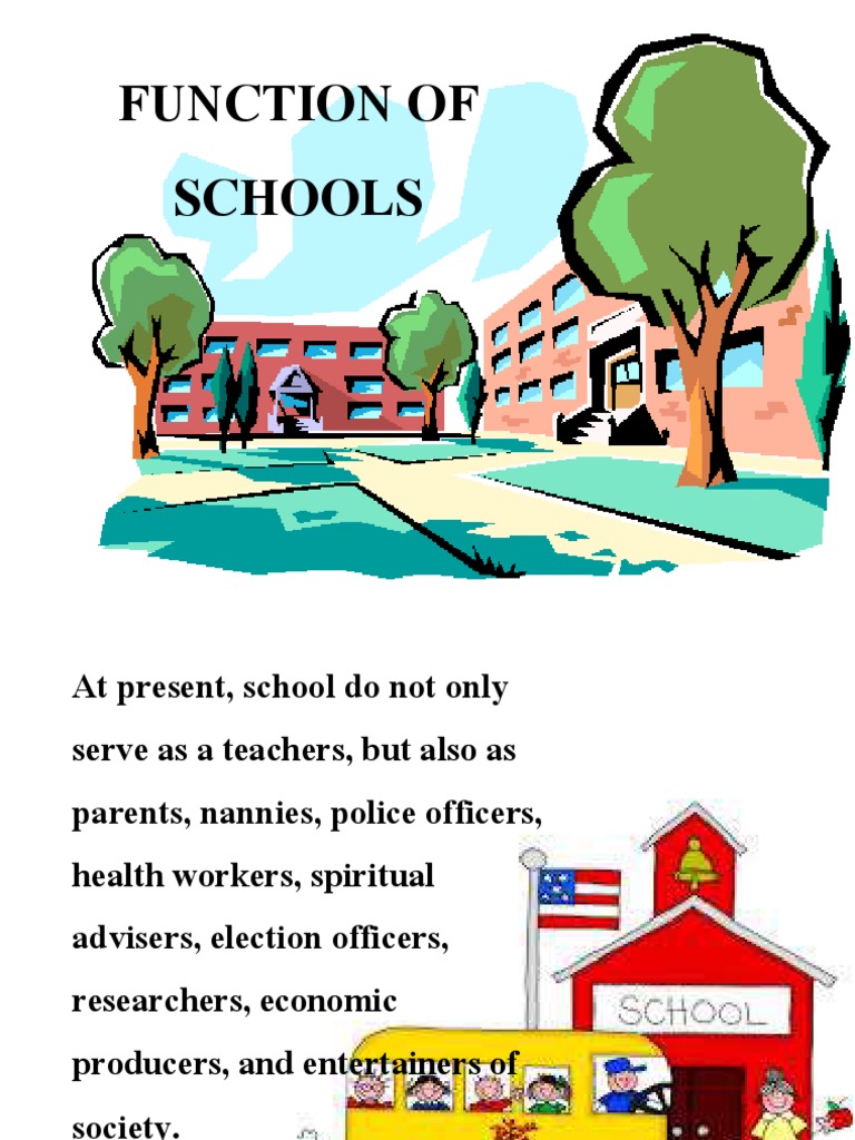 Functions of Schools in Society | PDF | Socialization | Social Group