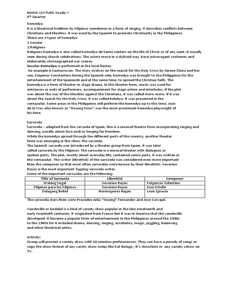 komedya | Theatre | Spain