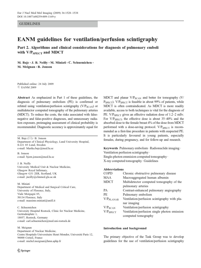 EANM Part2 | PDF | Medical Imaging | Ct Scan