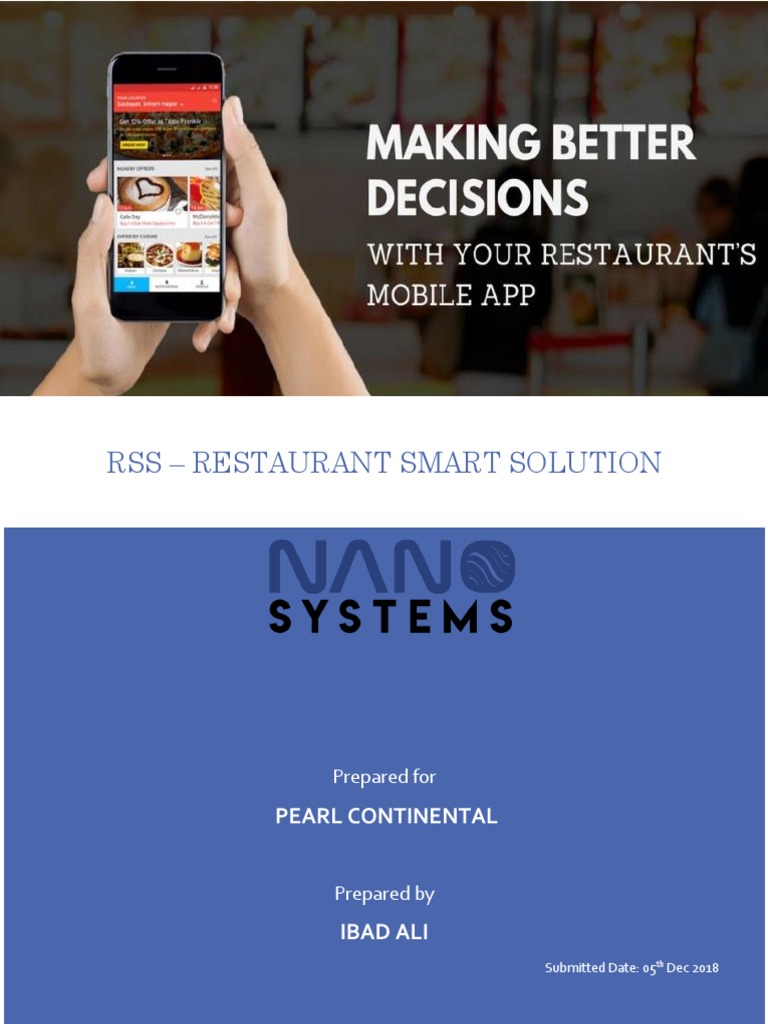 SRS Mobile App Template1 | PDF