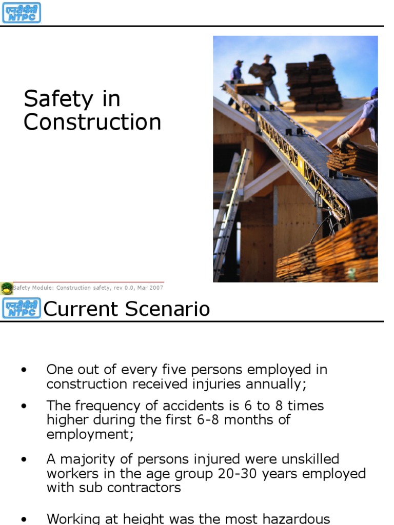 1 Construction Safety | PDF | Occupational Safety And Health | Safety