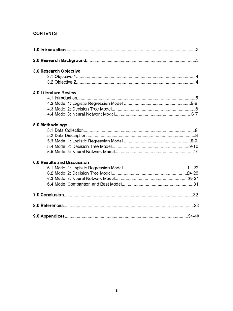 UiTM STA555 Project Report Sample | PDF