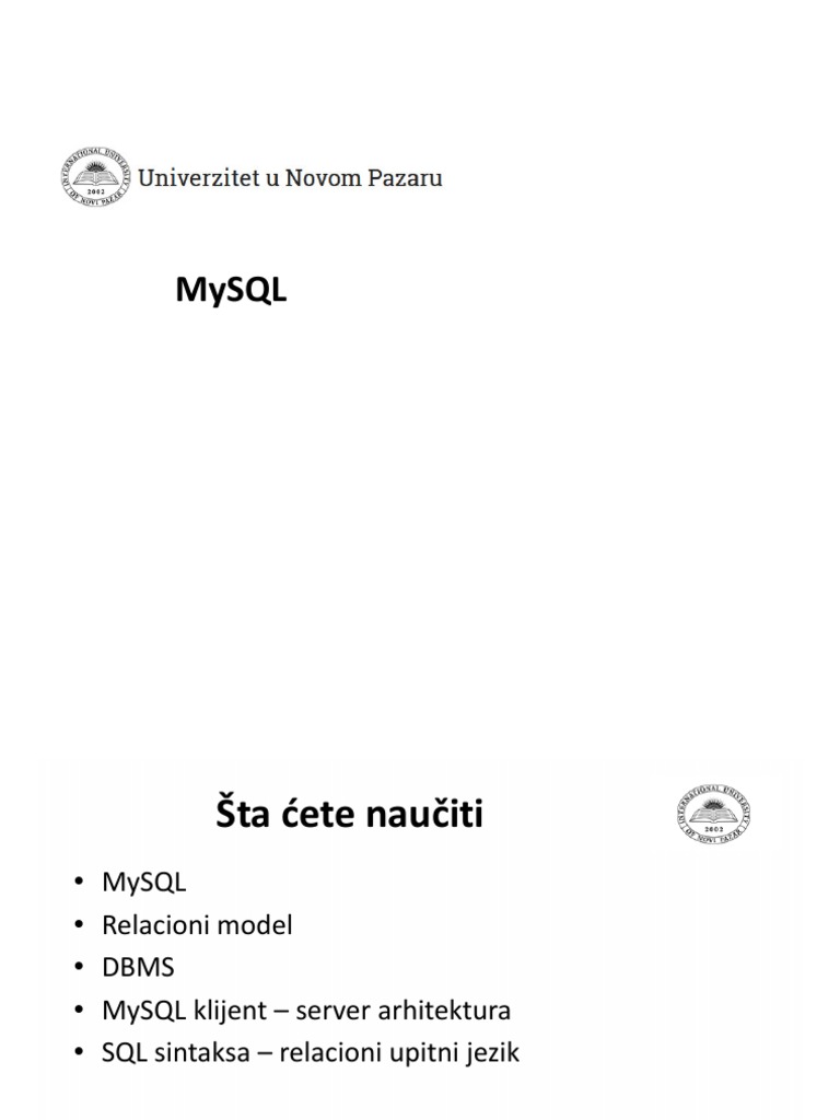 MySQL PDF | PDF