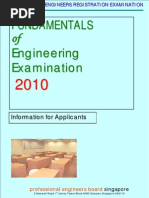 Professional Engineers Board Singapore Pe Exam Guides (Reference) by ...
