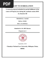 Letter of Subrogation | PDF | Subrogation | Insurance