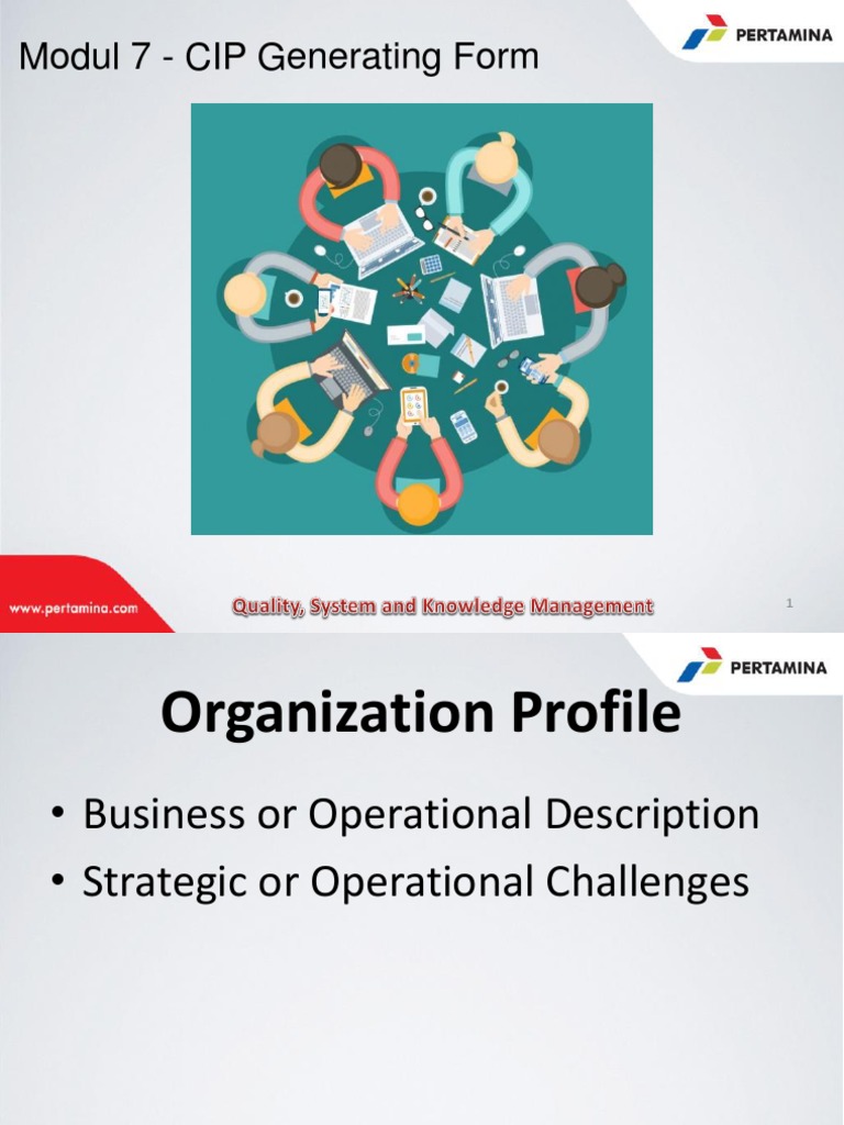 Modul 7 - CIP Generating Form | PDF | Cognition | Business