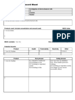 Dangerous Goods Emergency Response Chart | PDF | Fires | Dangerous Goods