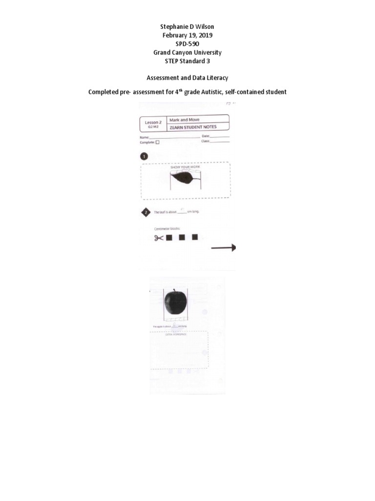 Step 3 Form and Pre-Assessmnet 1 | PDF | Change | Teaching