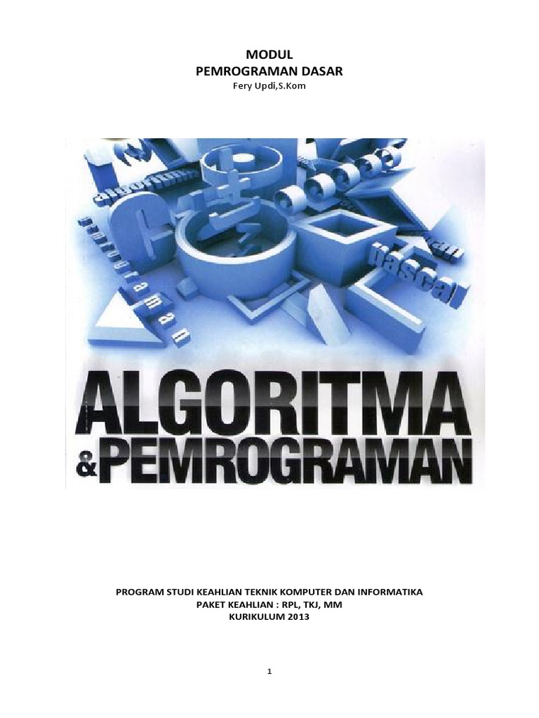 Modul Pemrograman Dasar PDF | PDF