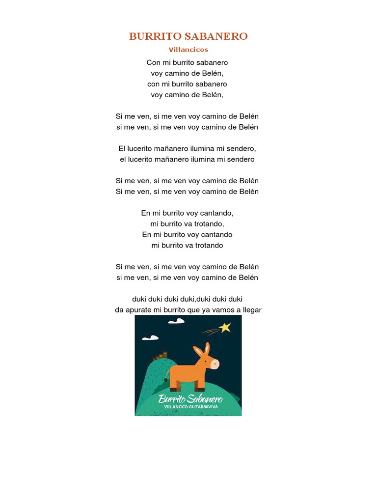 Burrito Sabanero | PDF | Arte
