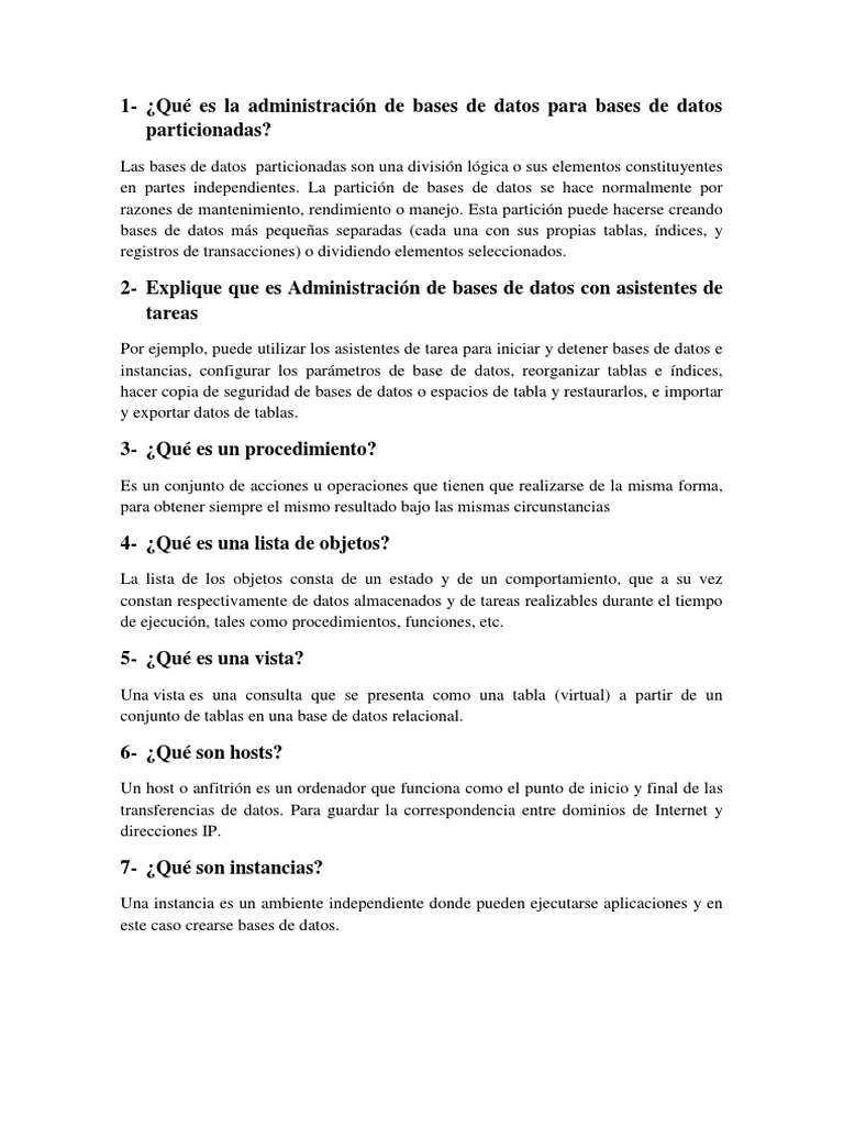 Que Es La Administracion de Base de Datos | PDF | Tabla (base de datos ...
