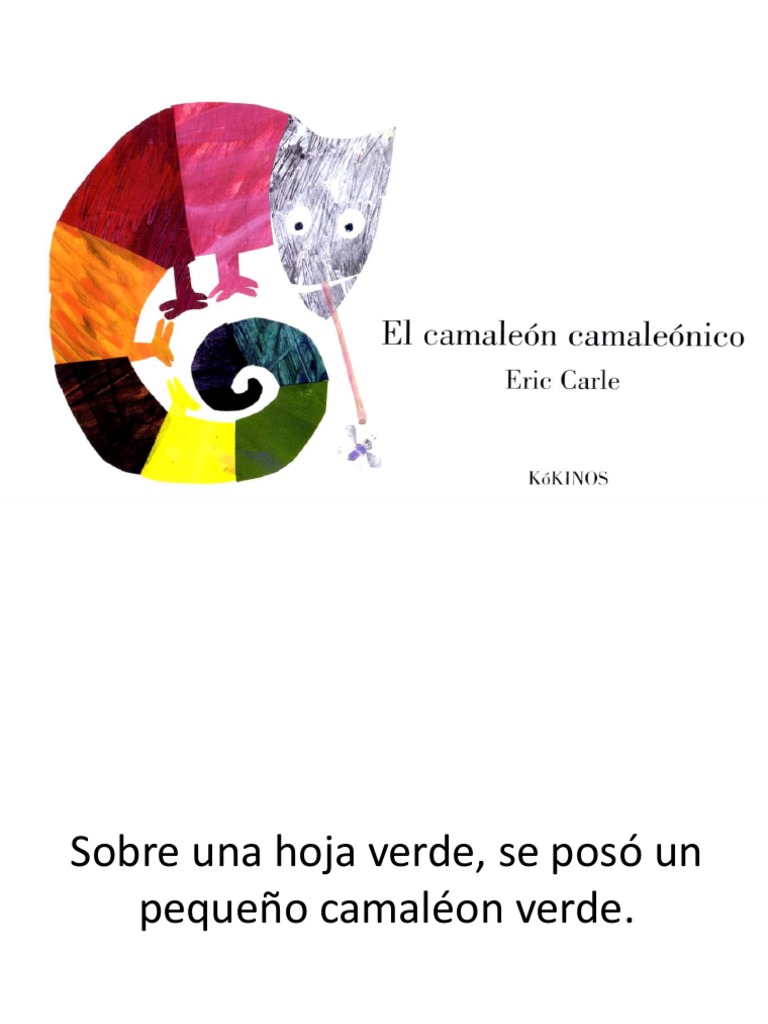 El Camaleón Camaleónico - Carle | PDF