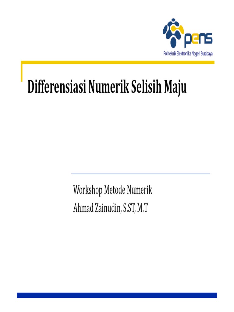 16-Metode Numerik | PDF