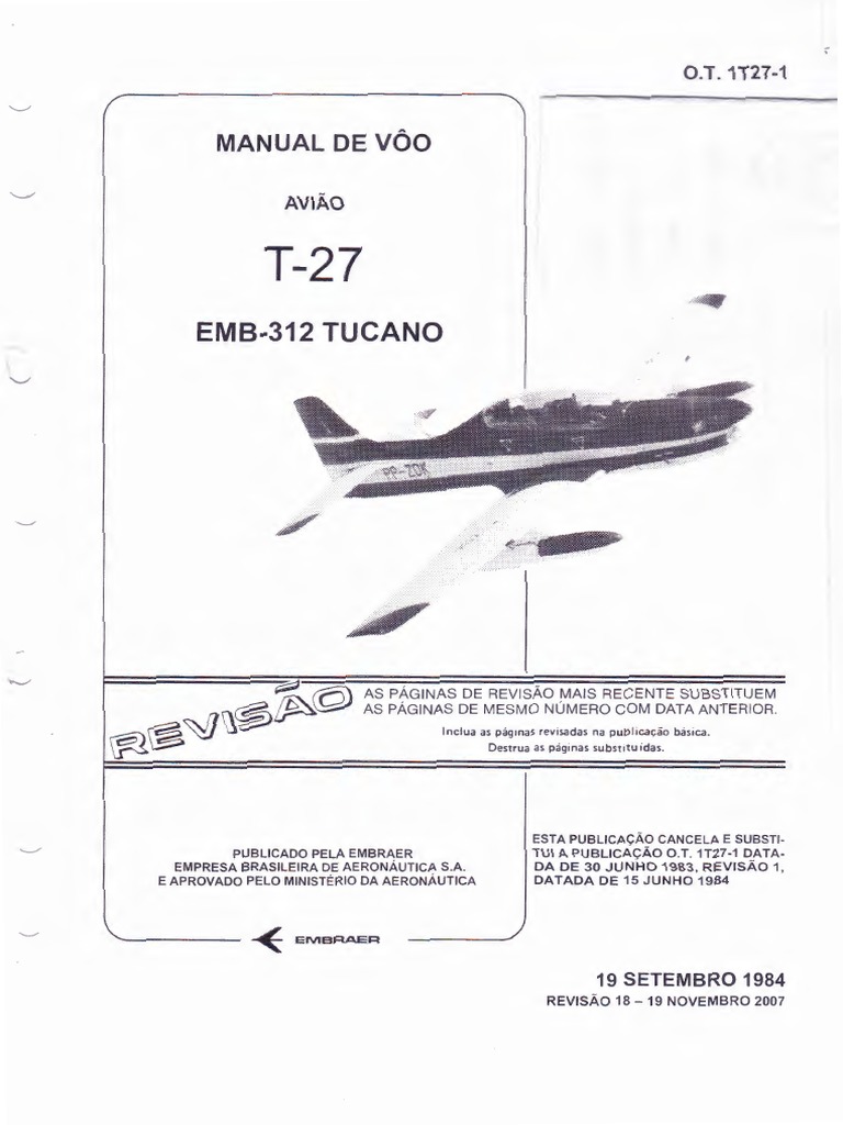 Manual de Vuelo T27 PDF | PDF | Business