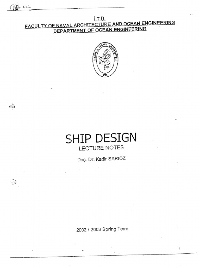 Ship Design | PDF